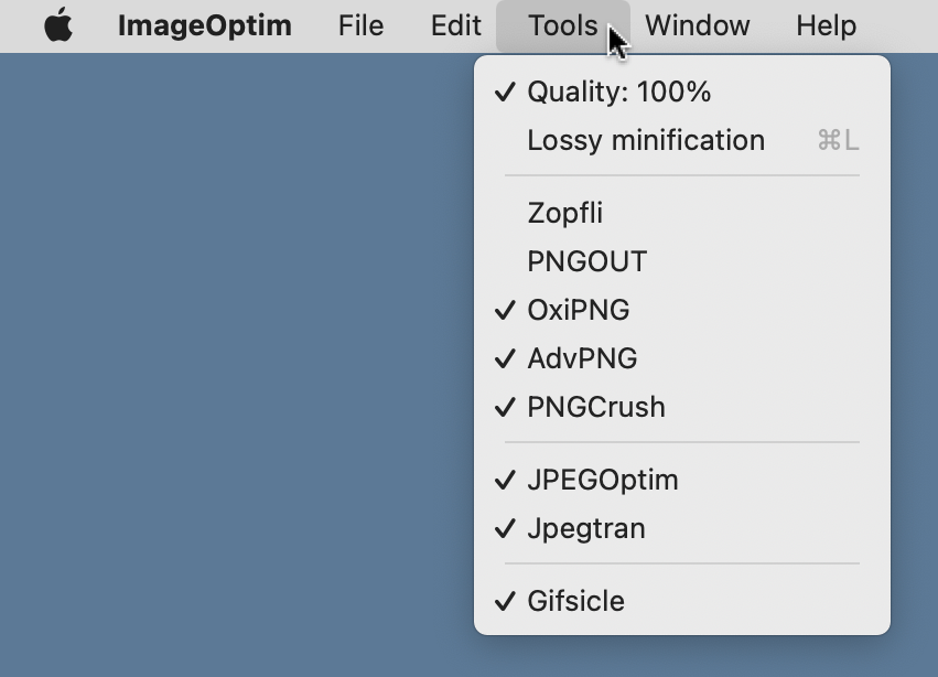 ImageOptim - All this